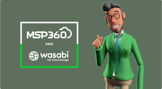 MSP360 Backup With Wasabi Hot Cloud Storage