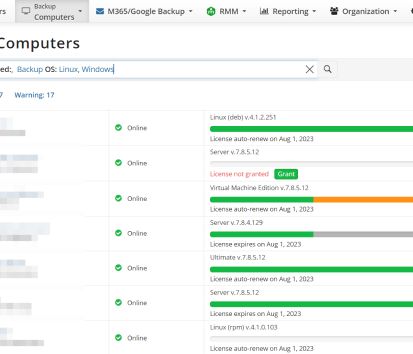 File-Level Backup for Linux | MSP360 Backup