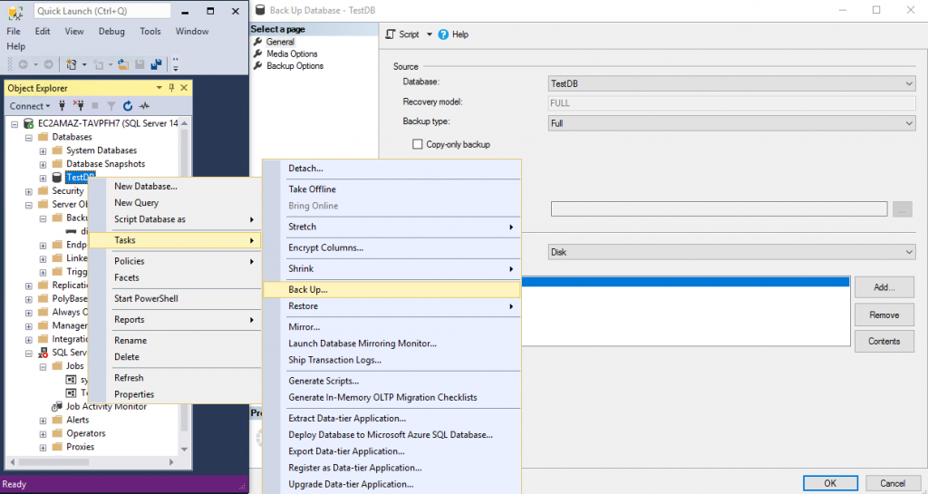Sql Server Automatic Backup With Built In And Third Party Tools