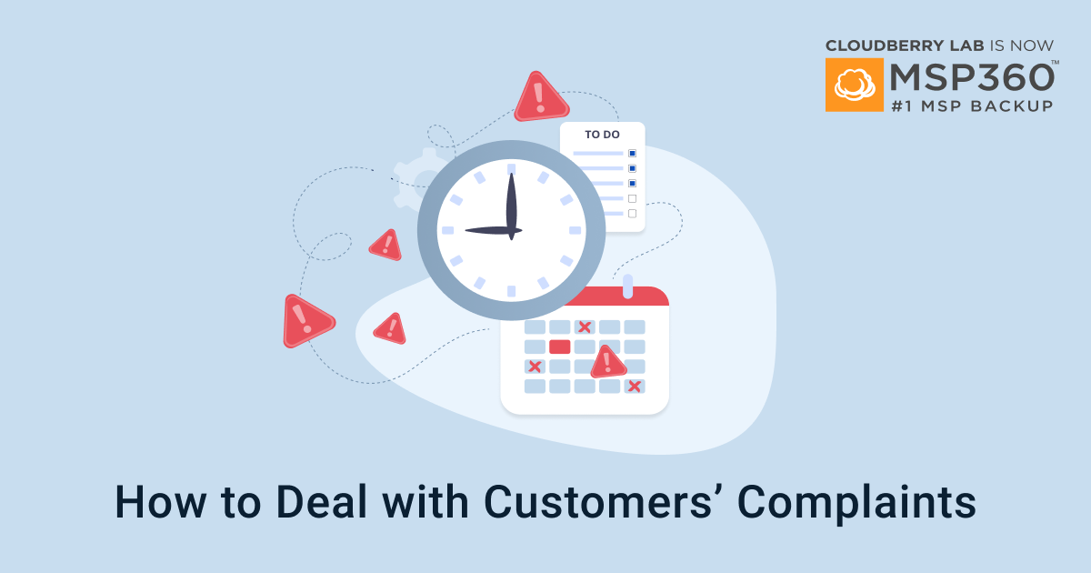 How to Deal with Customers' Complaints