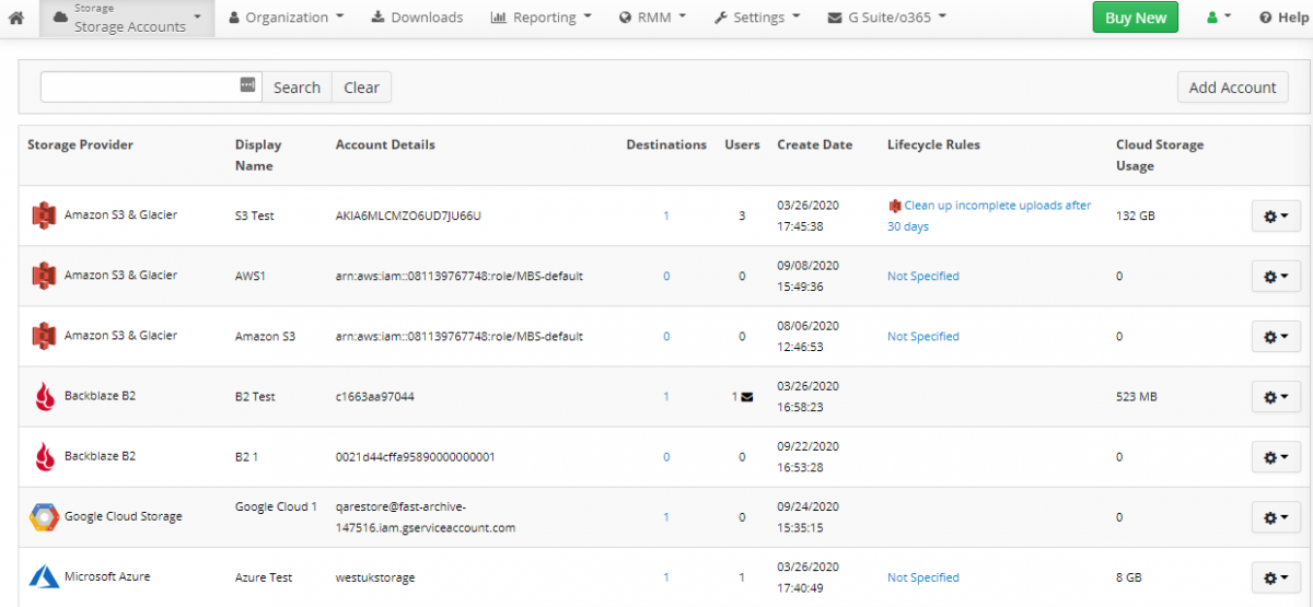Introduction to MSP360 Managed Backup Console
