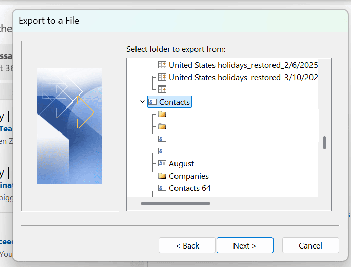 How to backup Outlook contacts | MSP360 Resources