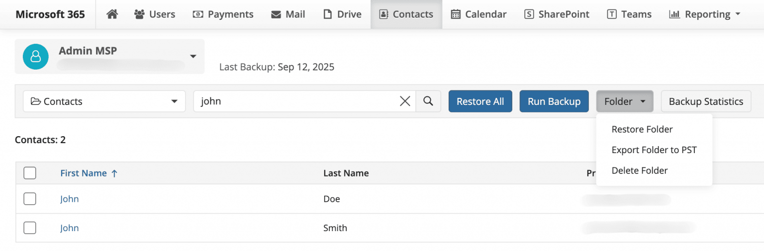How to backup Outlook contacts | MSP360 Resources