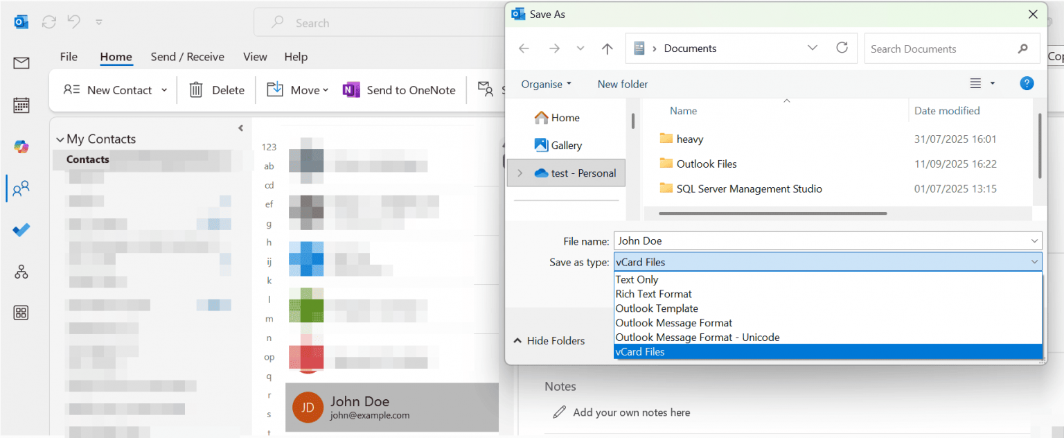 How to backup Outlook contacts | MSP360 Resources