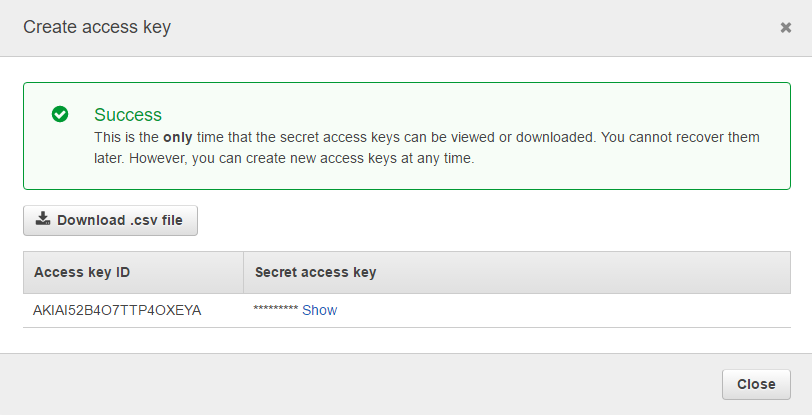 How to find your AWS access key ID and secret access key How to find your AWS access key ID and secret access key