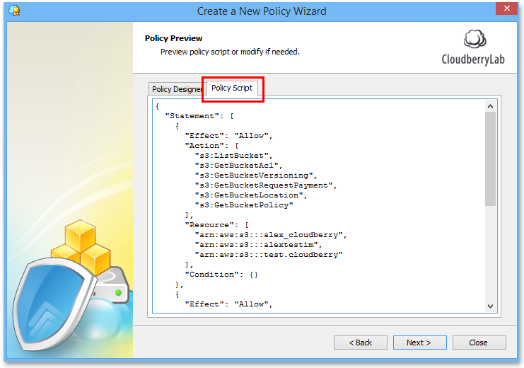 Specifying AWS IAM User Groups: IAM Credentials and Policies