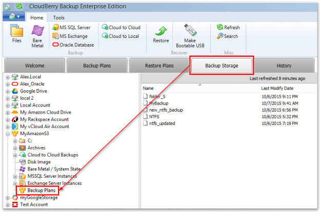 How to Copy Backup and Restore Plans of MSP360 Backup