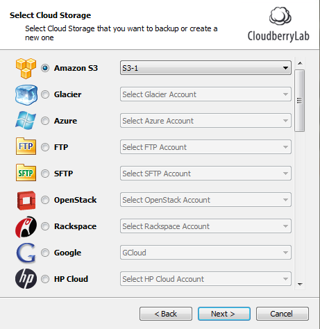 Cloud to Local Backup Feature of MSP360 Backup