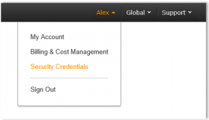 How to find your AWS access key ID and secret access key