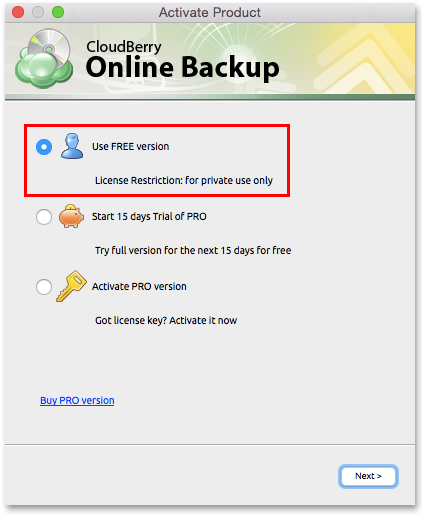 Introducing MSP360 Backup for Mac OS Freeware Version