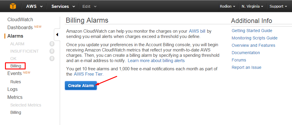 How to Configure Billing Alerts for AWS Account
