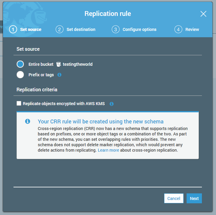 How To Protect Amazon S3 Data Using Cross Region Replication
