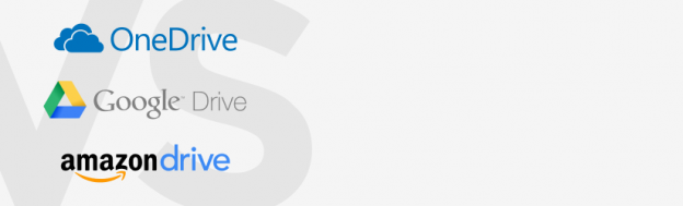 Amazon Drive vs Google Drive vs OneDrive Comparison