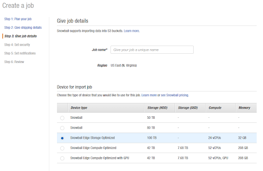 Working with AWS Snowball Edge MSP360 Backup