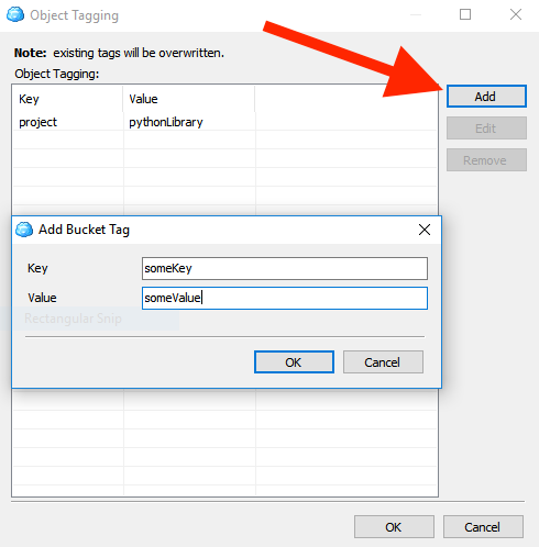 Amazon S3 Object Tagging in MSP360 Explorer