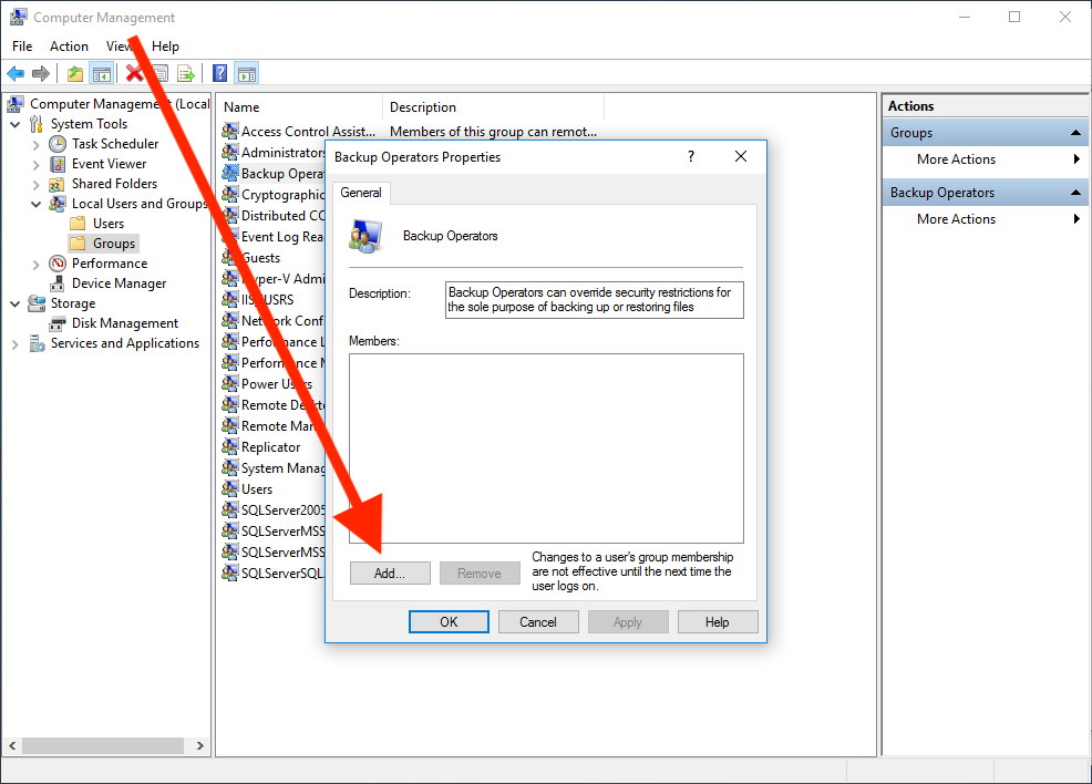 Support for Backup Operators in MSP360 Backup 5.7