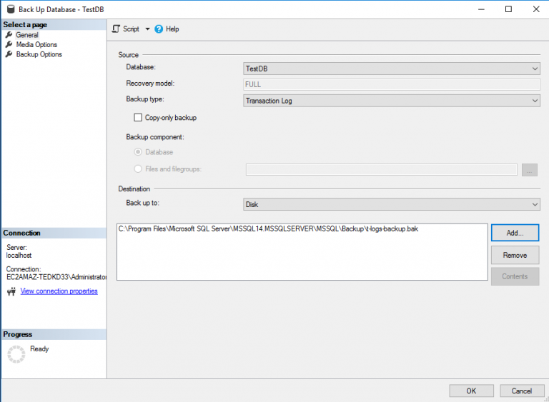 SQL Server Transaction Log Backup Best Practices