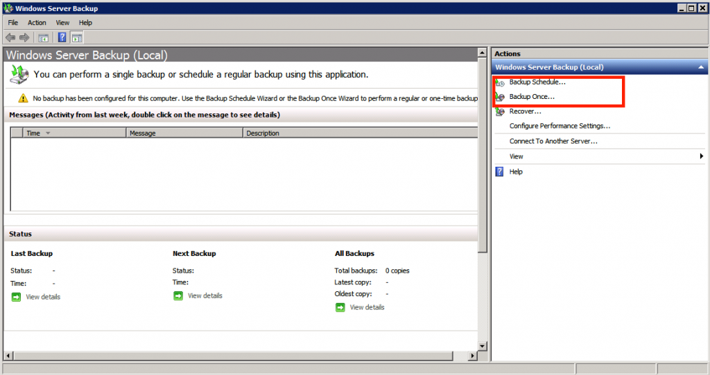 How to Create System Restore Point for Windows Server 2008