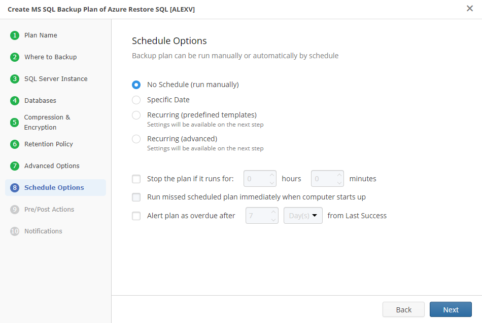 How To Back Up Ms Sql Server With Managed Backup Service