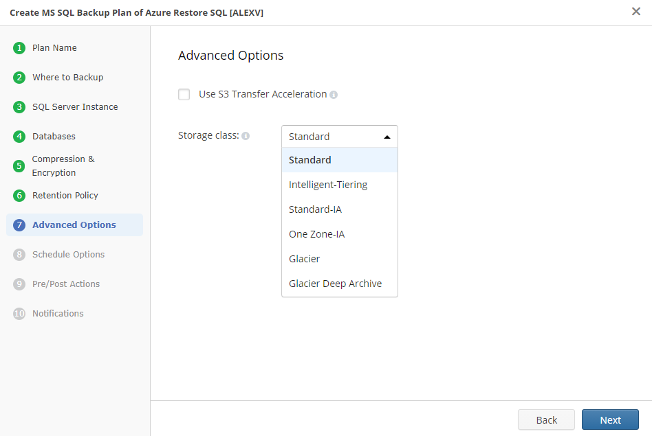 How to Back Up MS SQL Server with Managed Backup Service