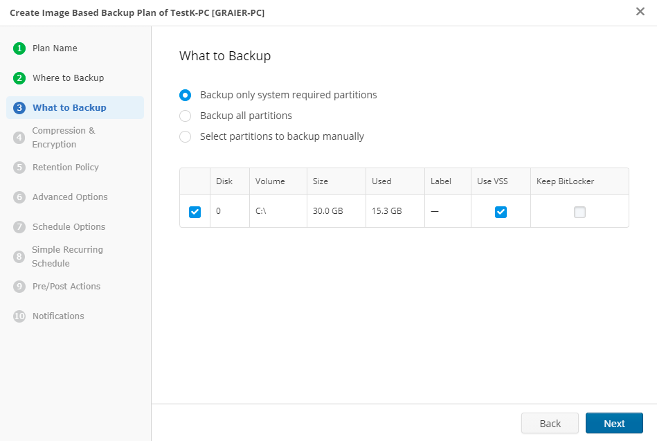 Synthetic Full Backup with MSP360 Managed Backup