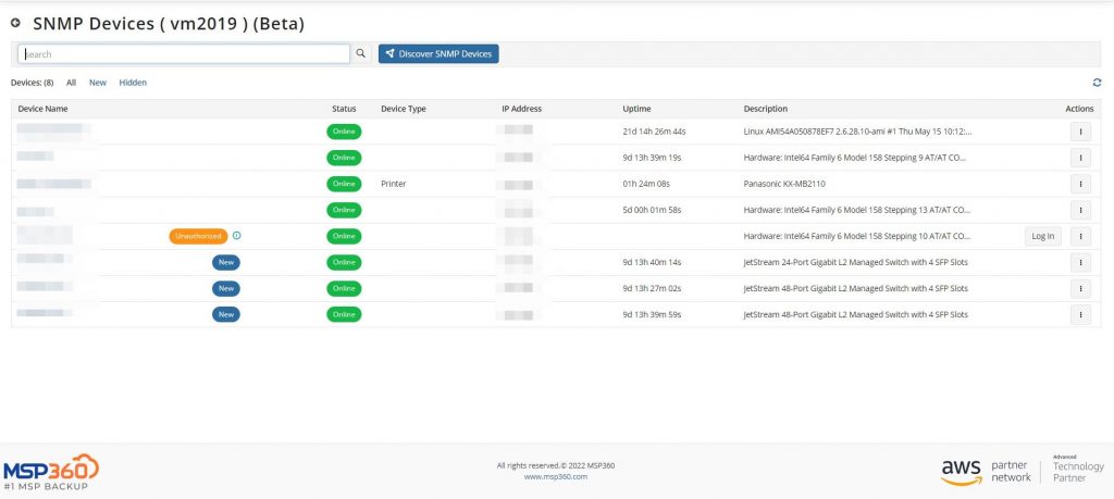 Getting Started with MSP360 RMM