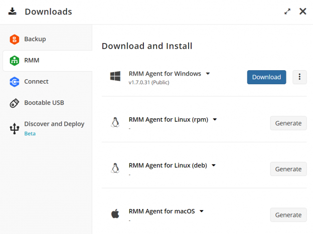 Getting Started with MSP360 RMM
