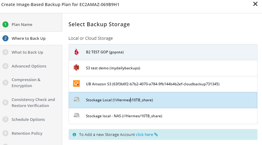 Windows Server 2016 Image Backup and Restore with MSP360