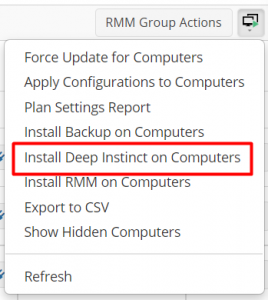 MSP360 x Deep Instinct: Getting Started Guide
