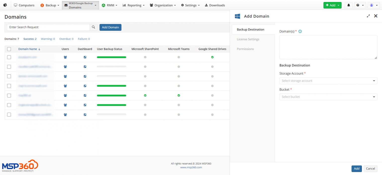 Introduction to MSP360 Managed Backup Console